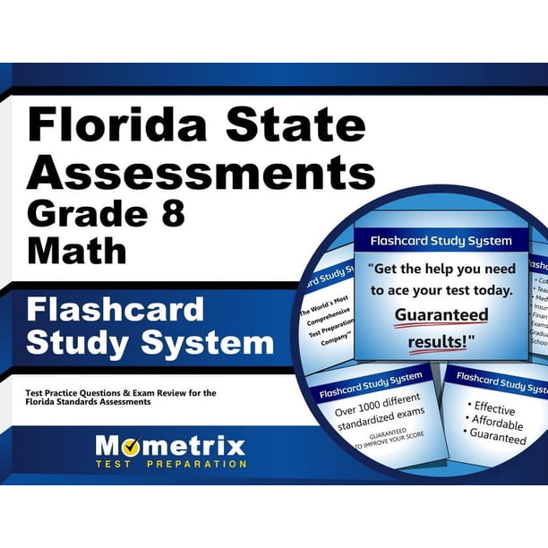 Florida State Assessments Grade 8 Mathematics Flashcard Study System ...
