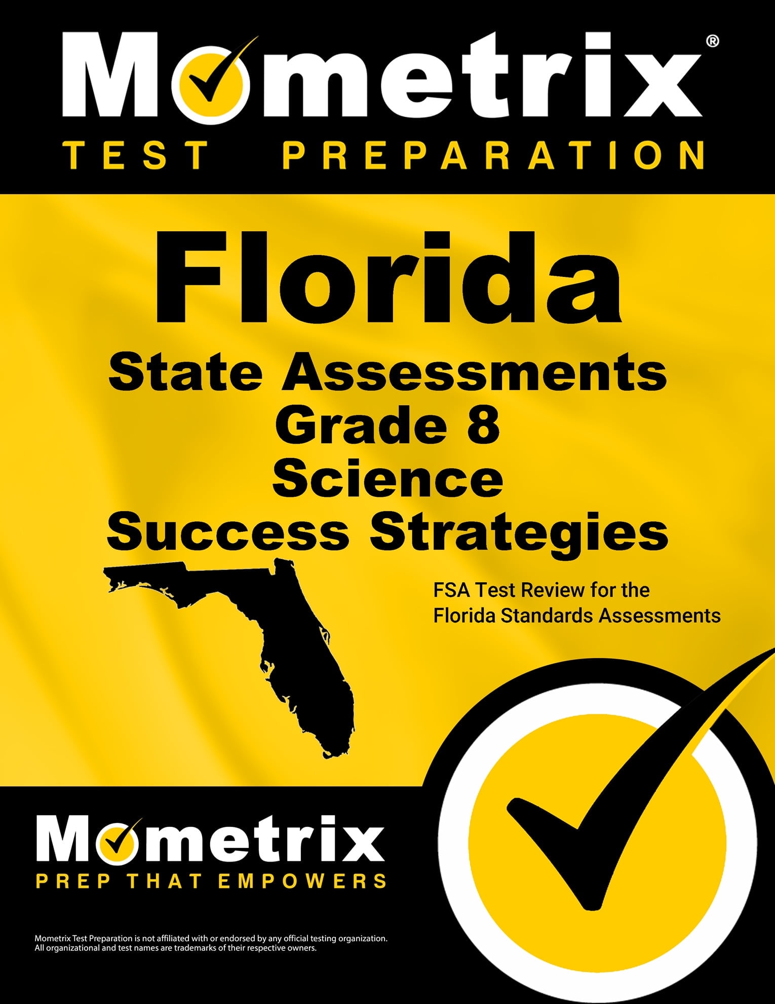 Florida State Assessments Grade 8 Science Success Strategies : Fsa Test ...