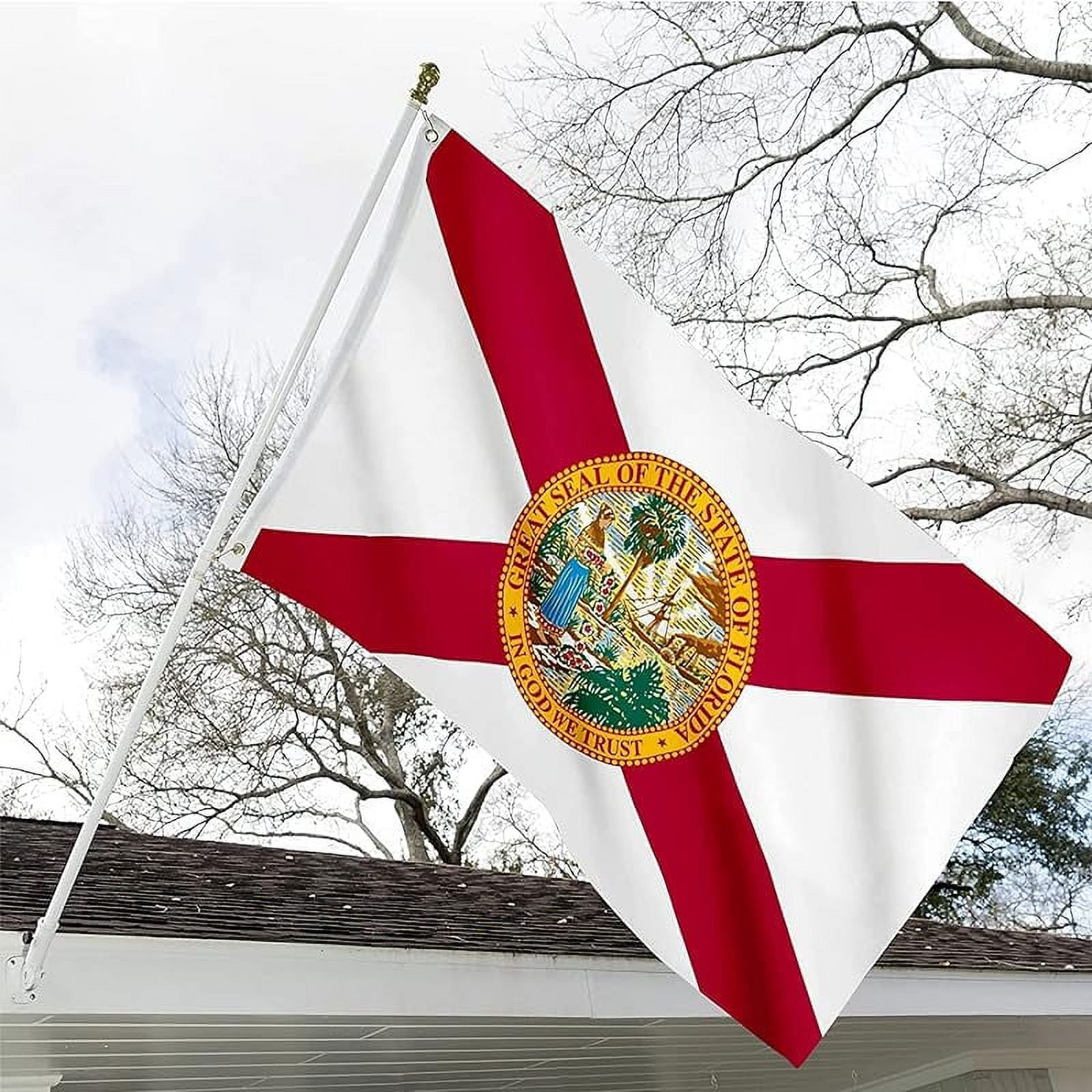Florida State Flag Outdoor Double Sided State Flag Heavy Duty Vivid ...