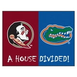 Florida State - Florida House Divided Rug 33.75"x42.5" - Walmart.com