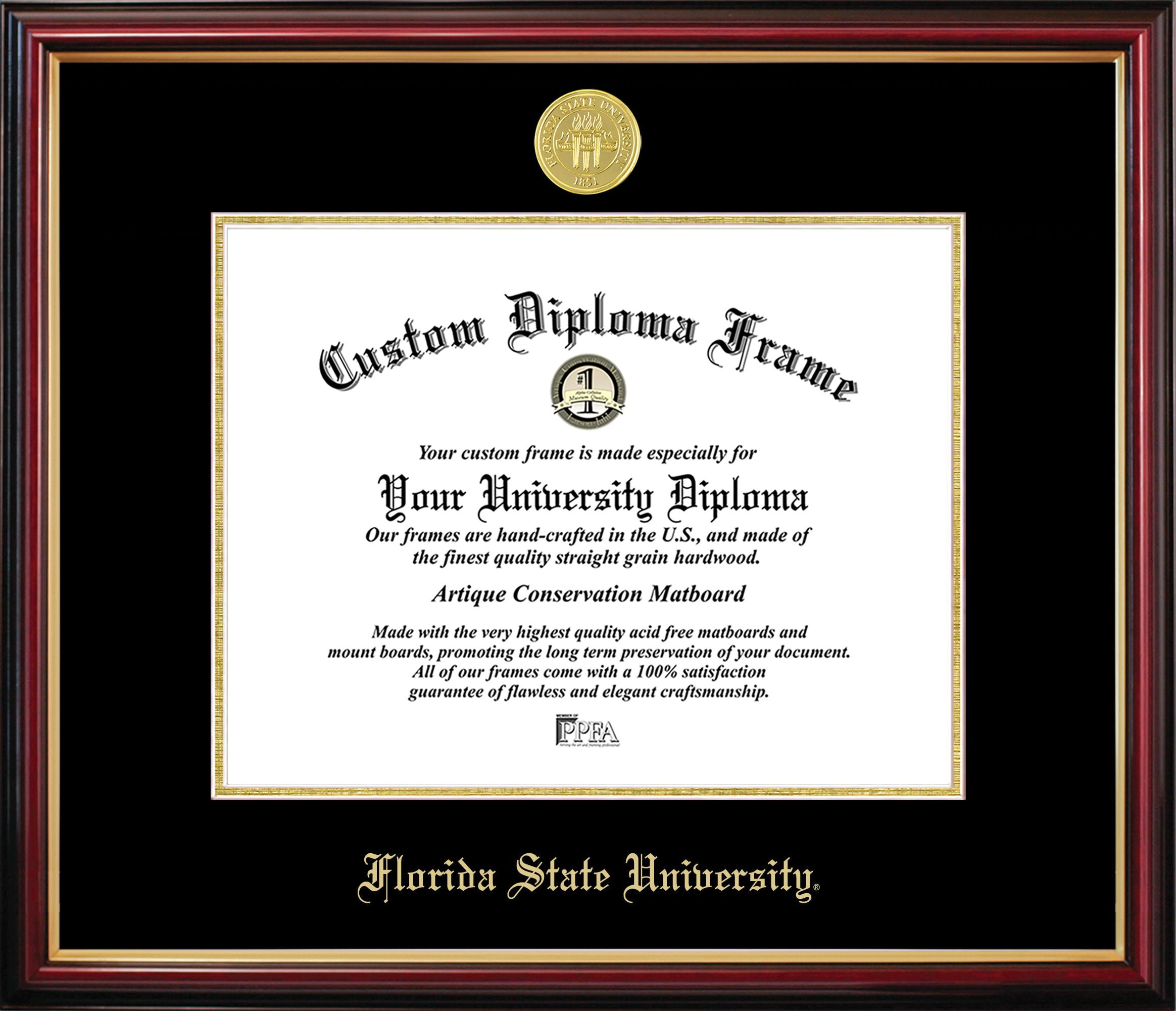 Florida State Petite Diploma Frame - Walmart.com