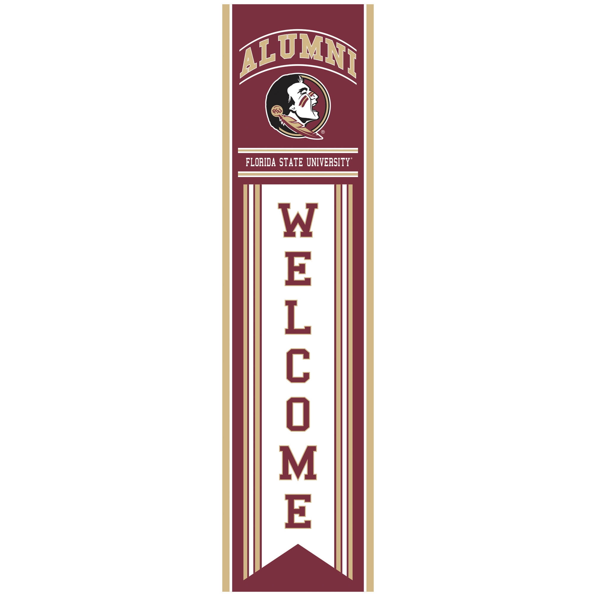 Florida State Seminoles 47" Alumni Porch Leaner Welcome Wall Sign ...