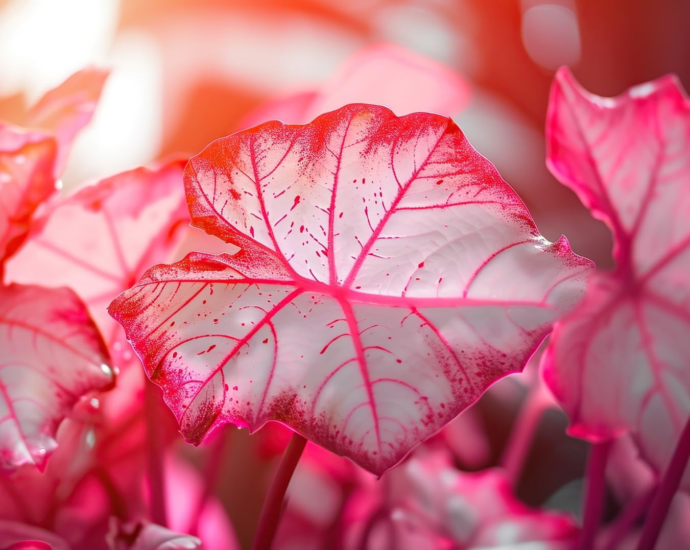 Florida Sweetheart Caladium Bulbs for Planting - Perennial Hosta ...