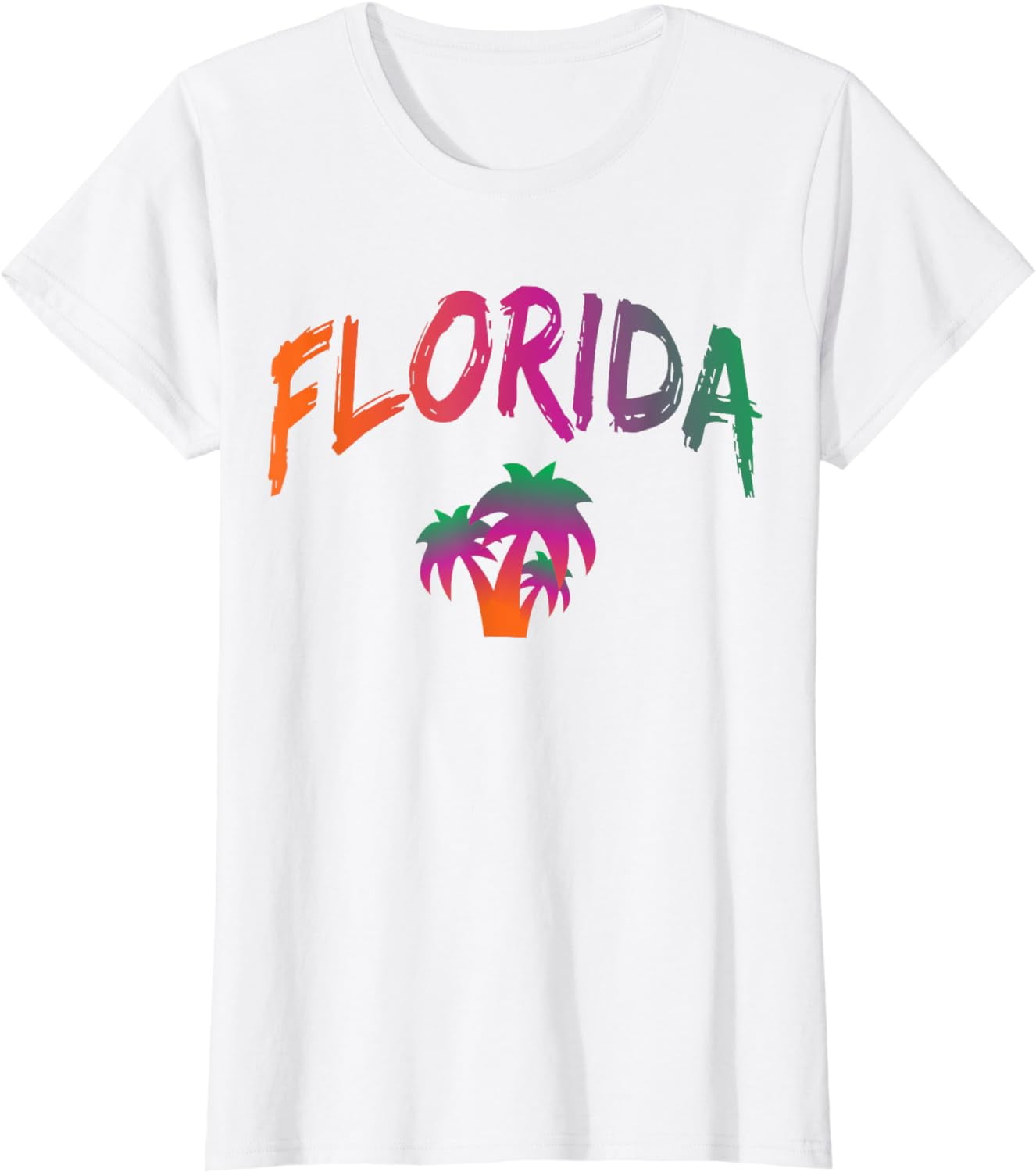 Florida - The Sunshine State - Tie Dye Text Print - Classic T-Shirt ...