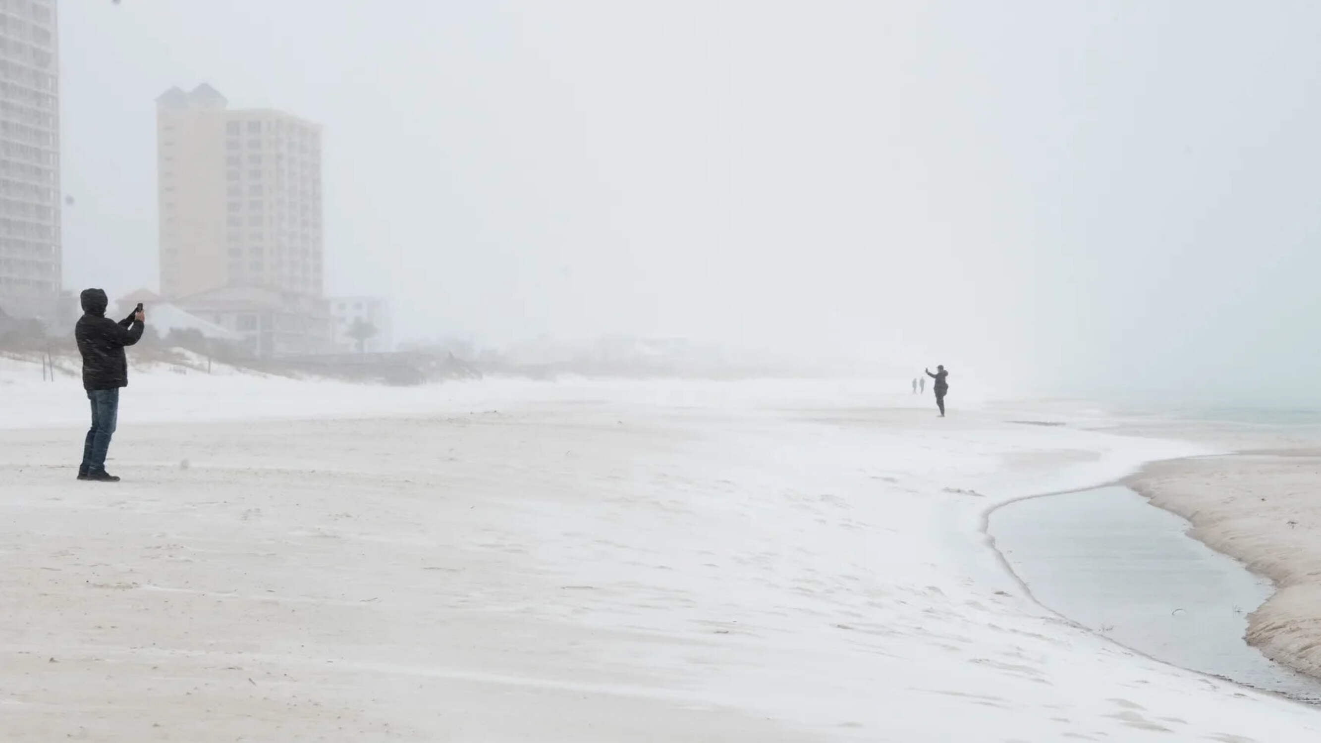 Florida Winter Storm Beach 2025 GLOSSY POSTER PICTURE PHOTO PRINT ...