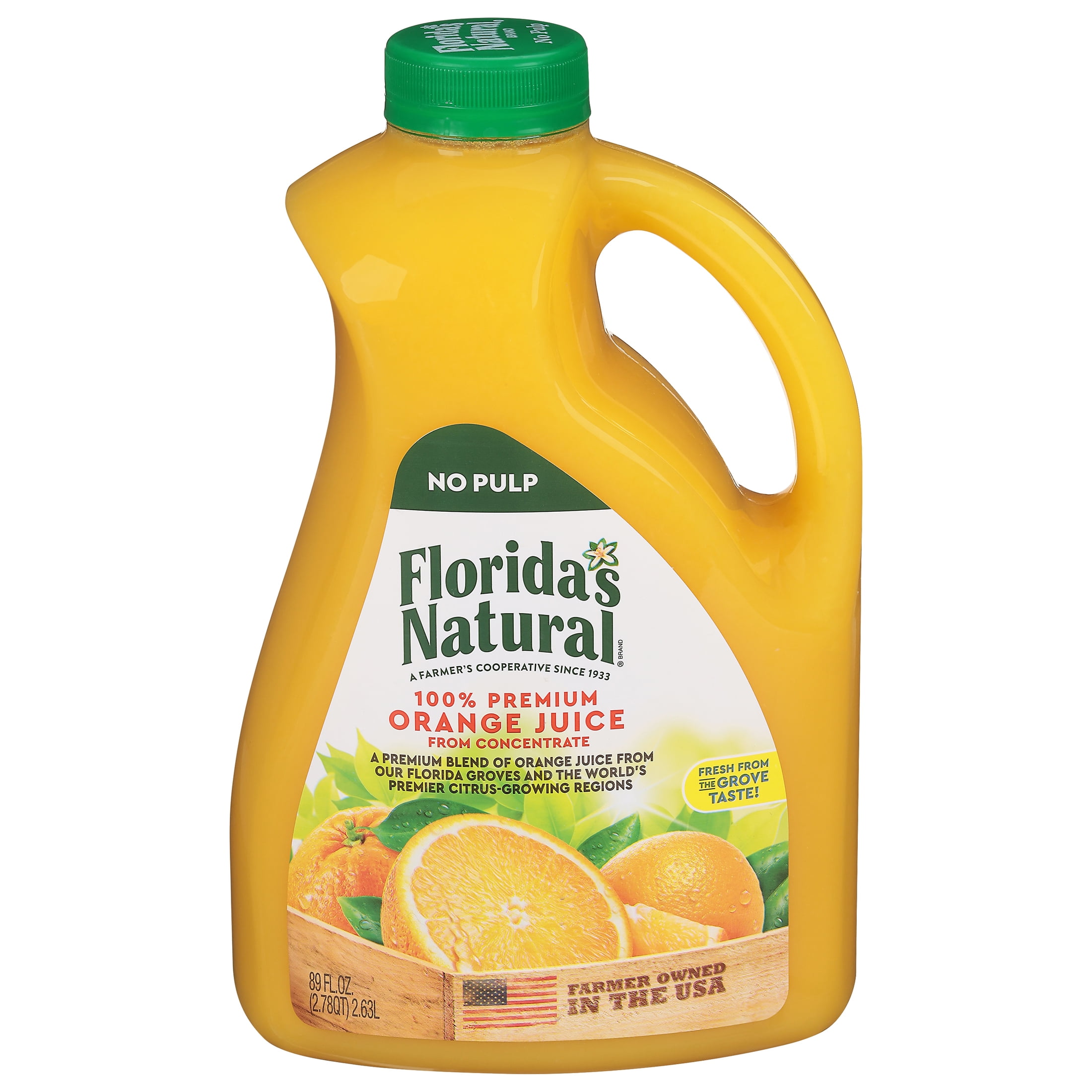 Florida's Natural 100% Juice, Non-GMO, No Sugar Added, Fresh From The ...