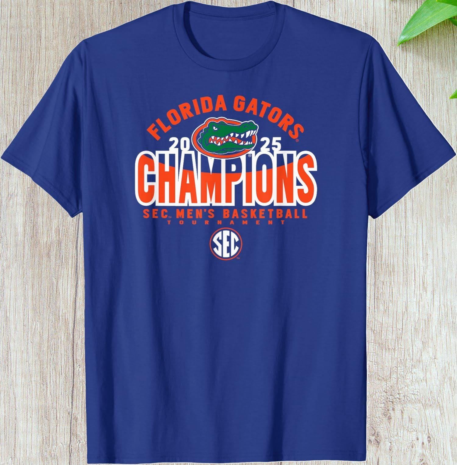 Florida tee Gators Basketball 2025 Champions Shirt, Custom Gift For ...
