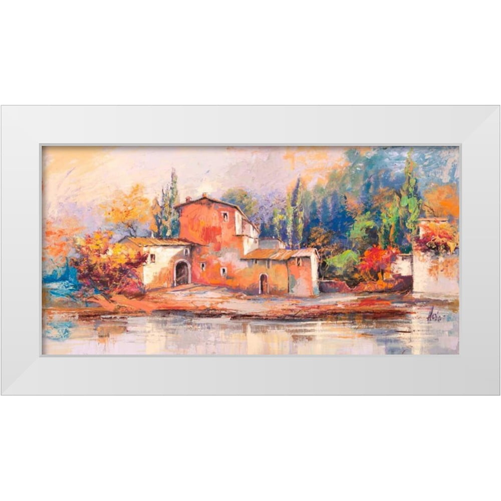 Florio, Luigi 14x9 White Modern Wood Framed Museum Art Print Titled ...