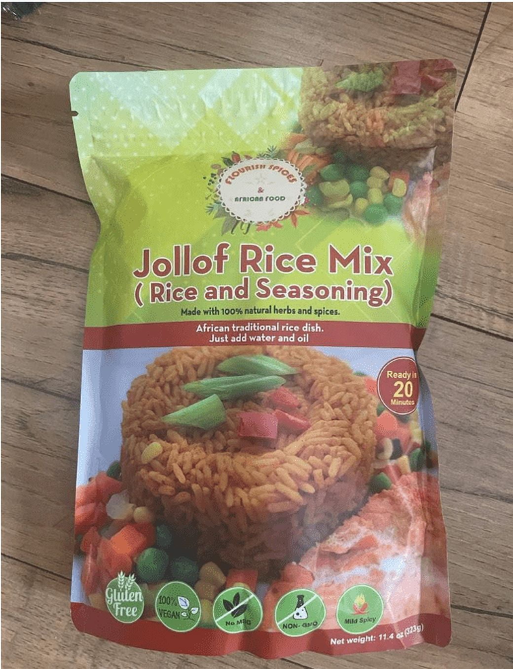 Florish Jollof Rice Mix - Walmart.com