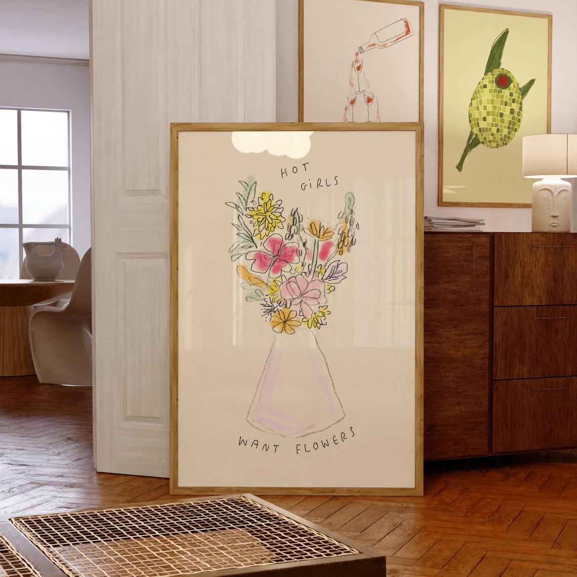 Florist Flowers Career Wall Art Print, Botanical Home Decor - Walmart.com