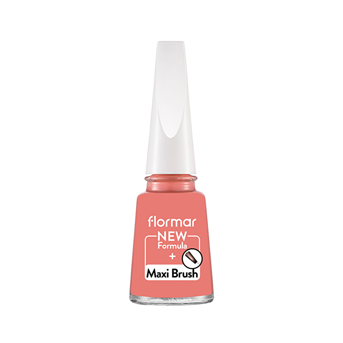 Flormar Nail Enamel Intensely Pigmented Nail Polish 011 Tender Salmon ...
