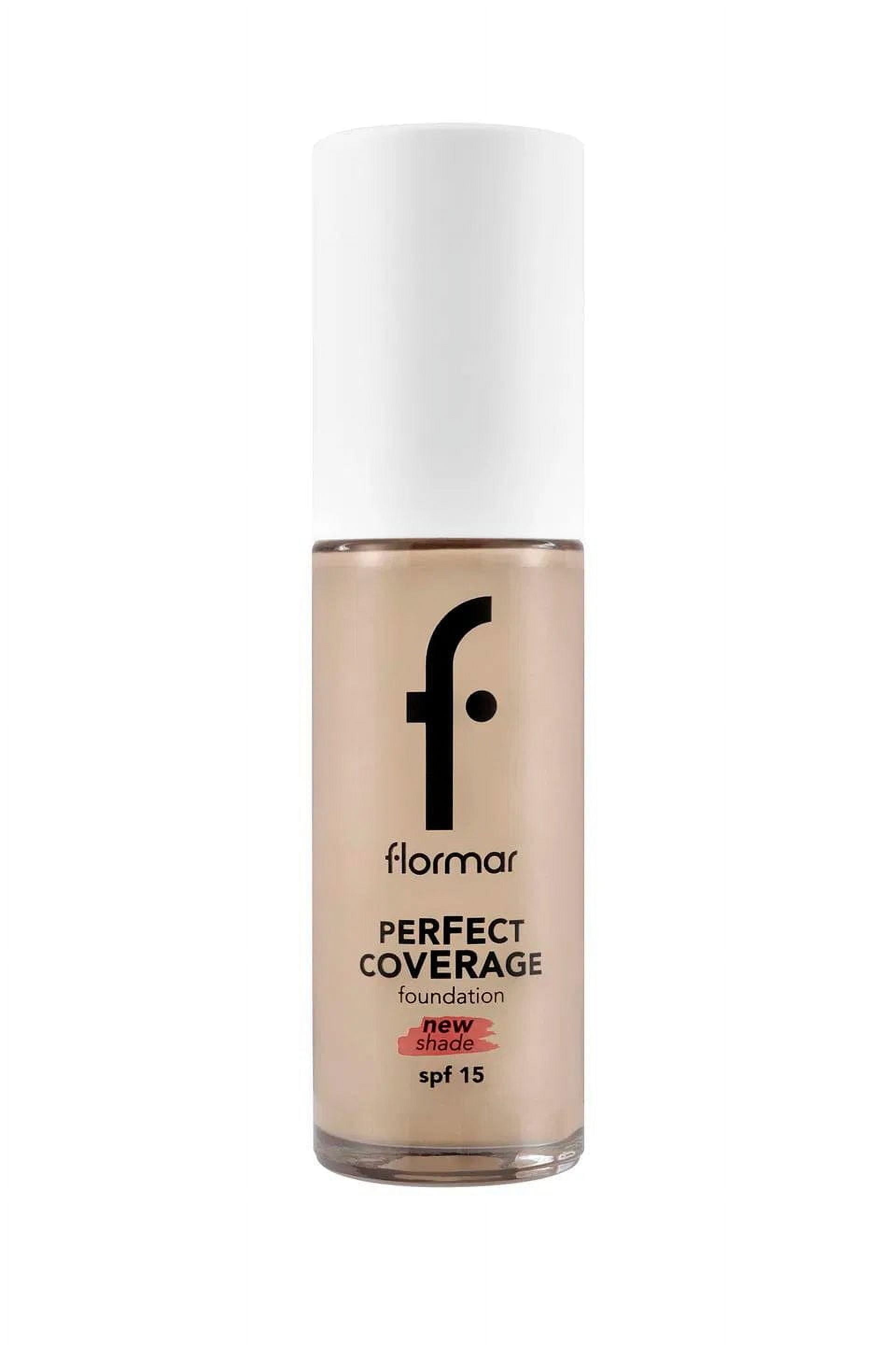 Flormar Perfect Coverage Highly Pigmented & Semi-gloss Finish SPF15 ...