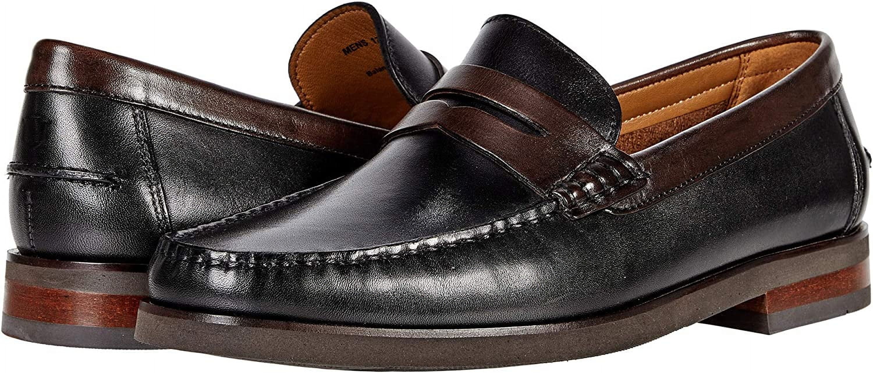Florsheim Men's, Berkley Flex Penny Loafer 12 Black-brown - Walmart.com