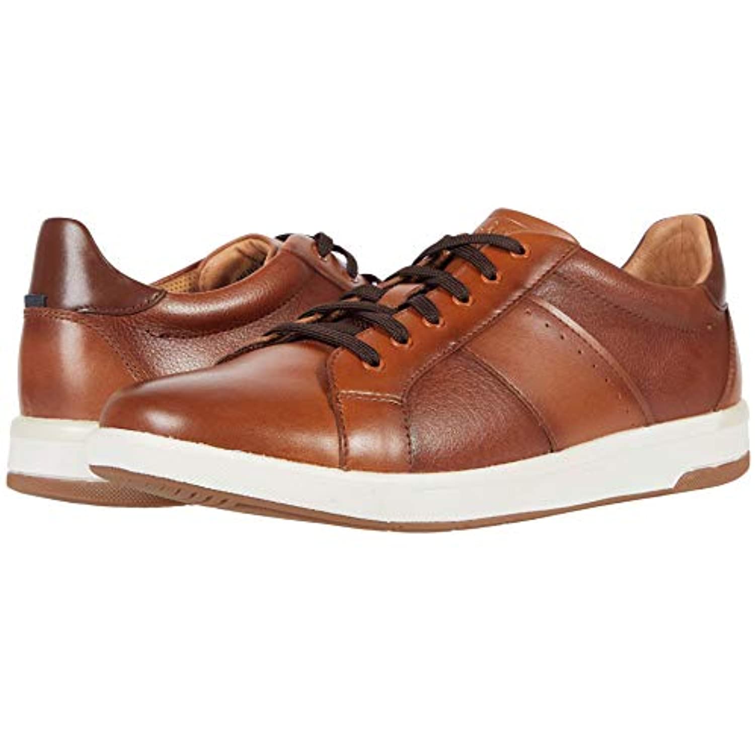 Florsheim Crossover Lace to Toe Sneaker Weekend Shoes Cognac Leather ...