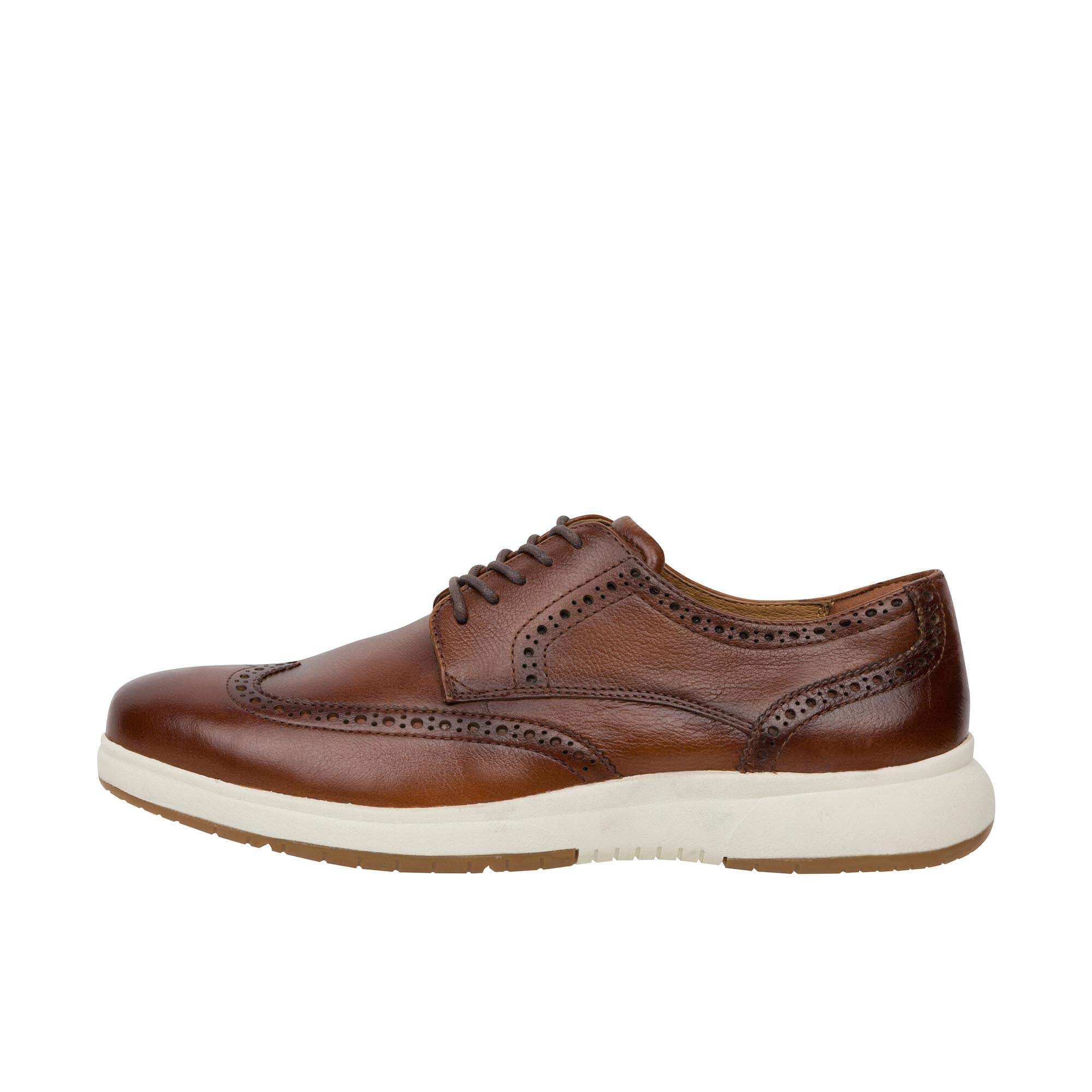 Men's Florsheim Steel Toe Wingtip Work Shoe FS2623, Brown - Walmart.com