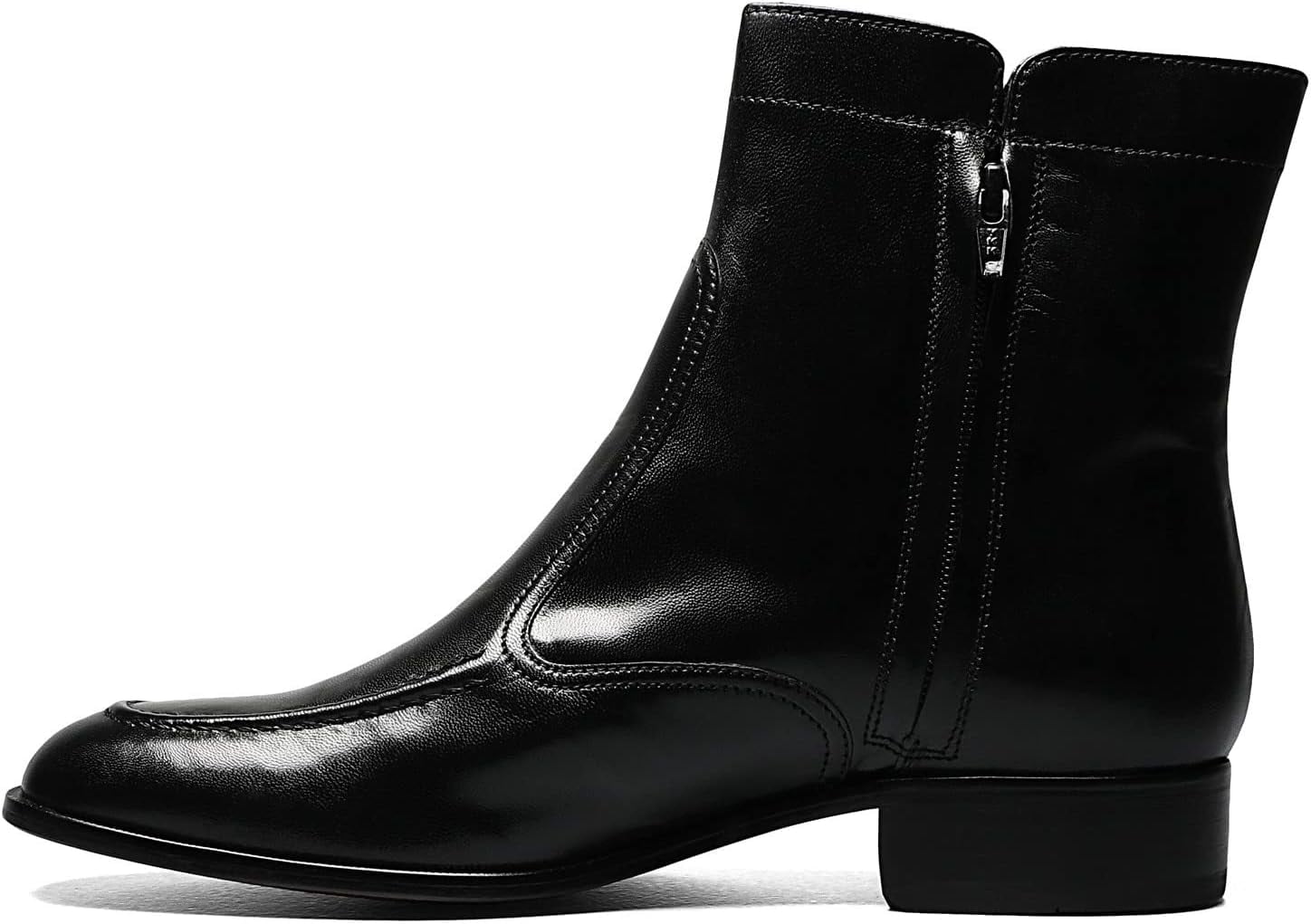 Florsheim Essex Moc Toe Zip Boot Black 17074-01 9 D - Walmart.com