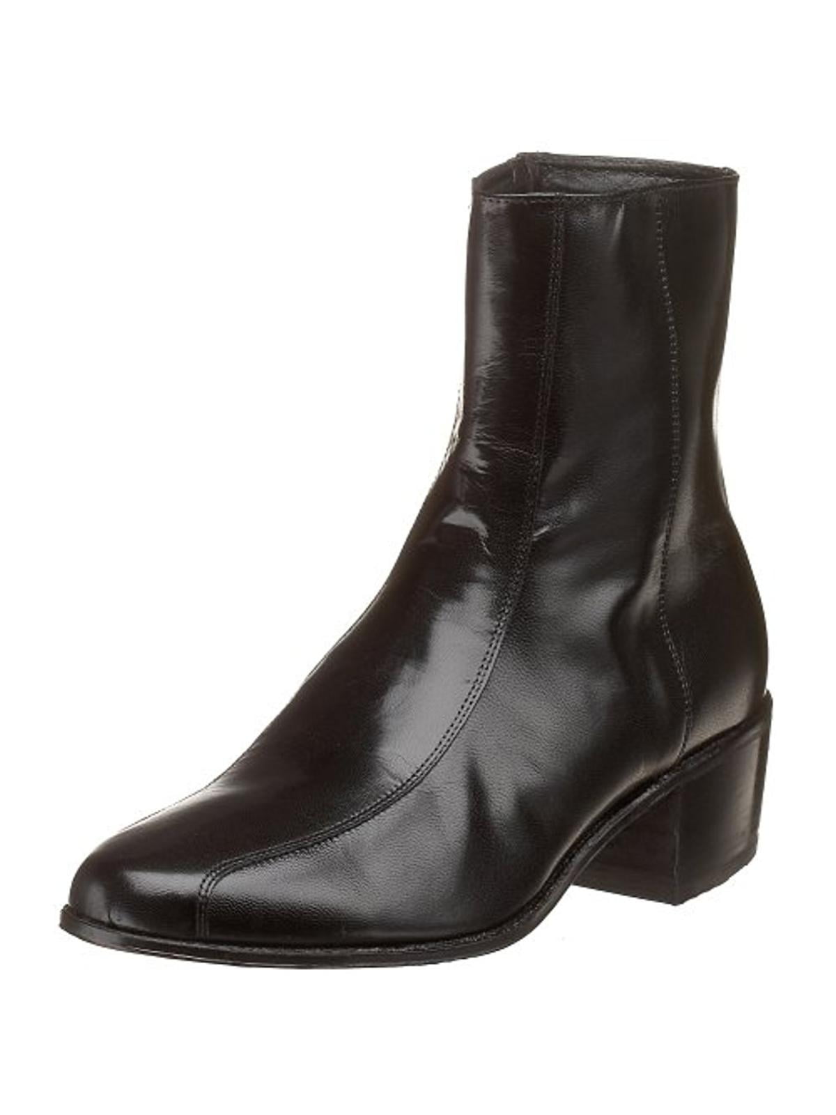 Florsheim Mens Duke Leather Bike Toe Ankle Boots - Walmart.com