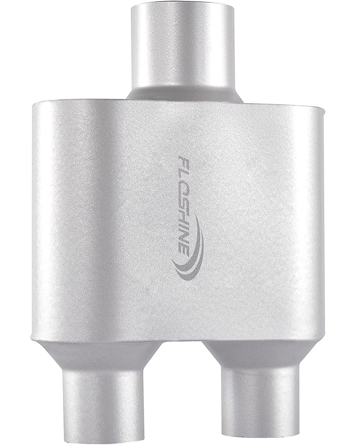Floshine Universal Mufflers,Single Chamber 3 inch inlet/2.25 inch ...