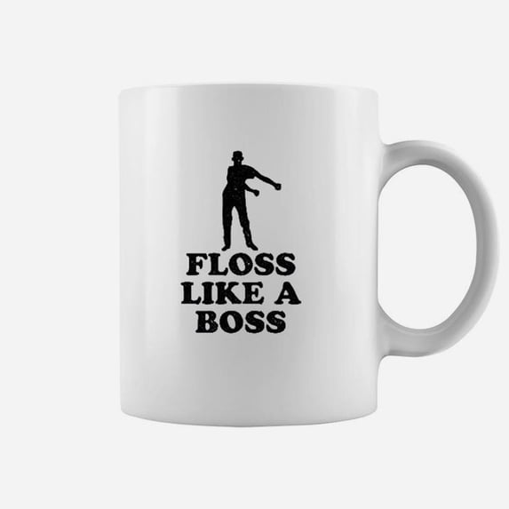 Floss Like A Boss Dance Silhouette Coffee Mug - Walmart.com