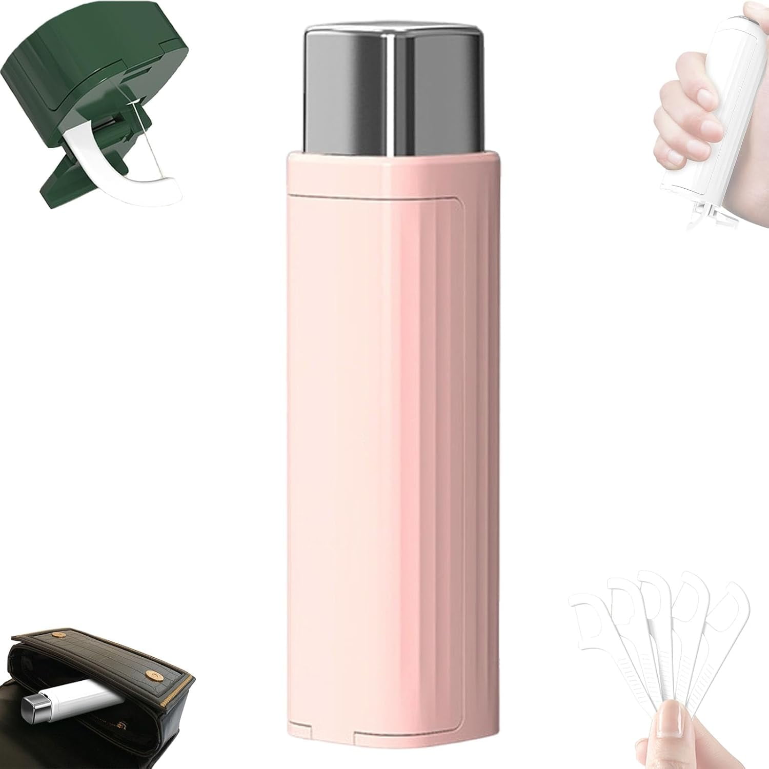 Floss Pick Dispenser,Portable Floss Dispenser,2026 New Upgrade ...