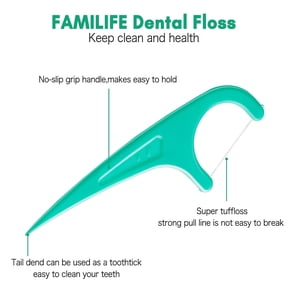 Reusable Metal Floss Picks & Dental Tools - Durable Oral Care