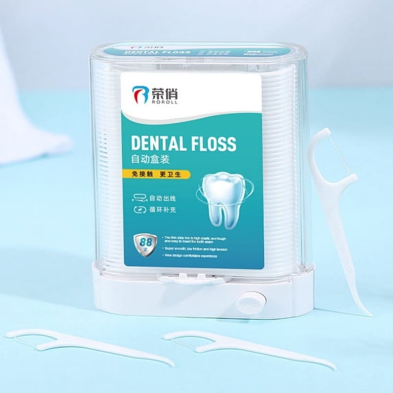 Floss Picks Travel Dental Picks for Teeth Cleaning,80 Picks - Walmart.com