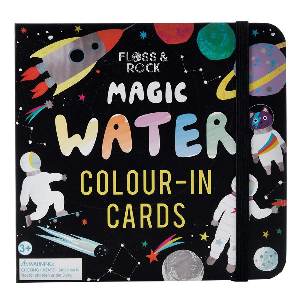 Floss & Rock Magic Water Cards - Space Theme - Reusable & Portable ...