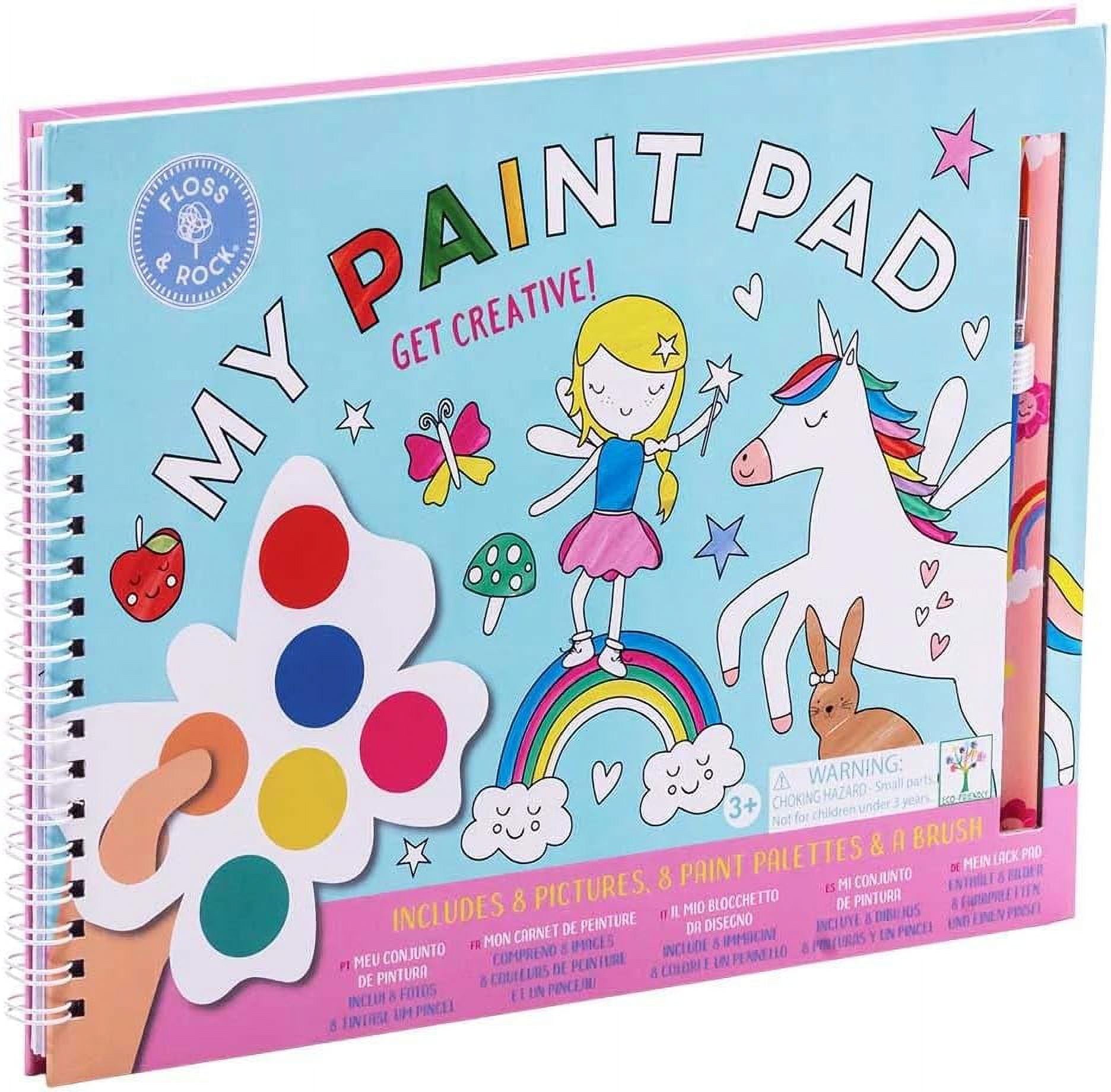 Floss & Rock Rainbow Fairy My Paint Pad Set - Walmart Business Supplies