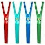 Flossaid FHR Original Dental Floss Holder, Angled Head, Long Handle, 4 ...