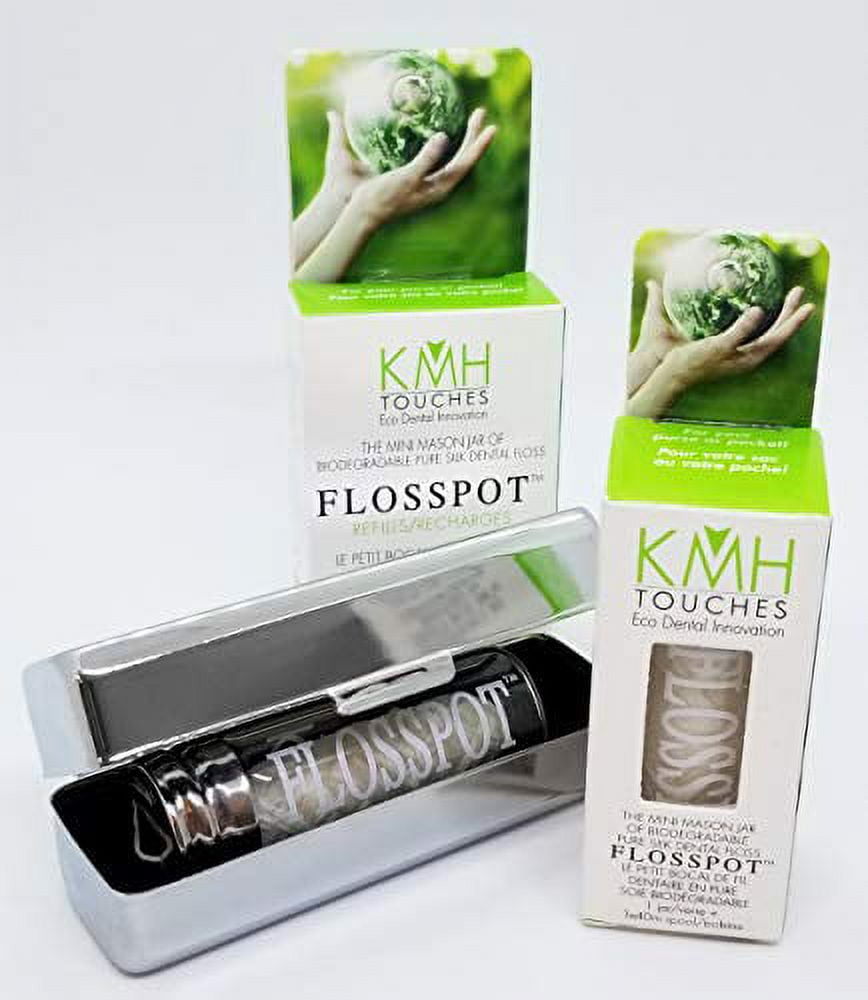 Flosspot ELEGANCE COLLECTION USDA Certified Biobased Vegan Zero Waste ...