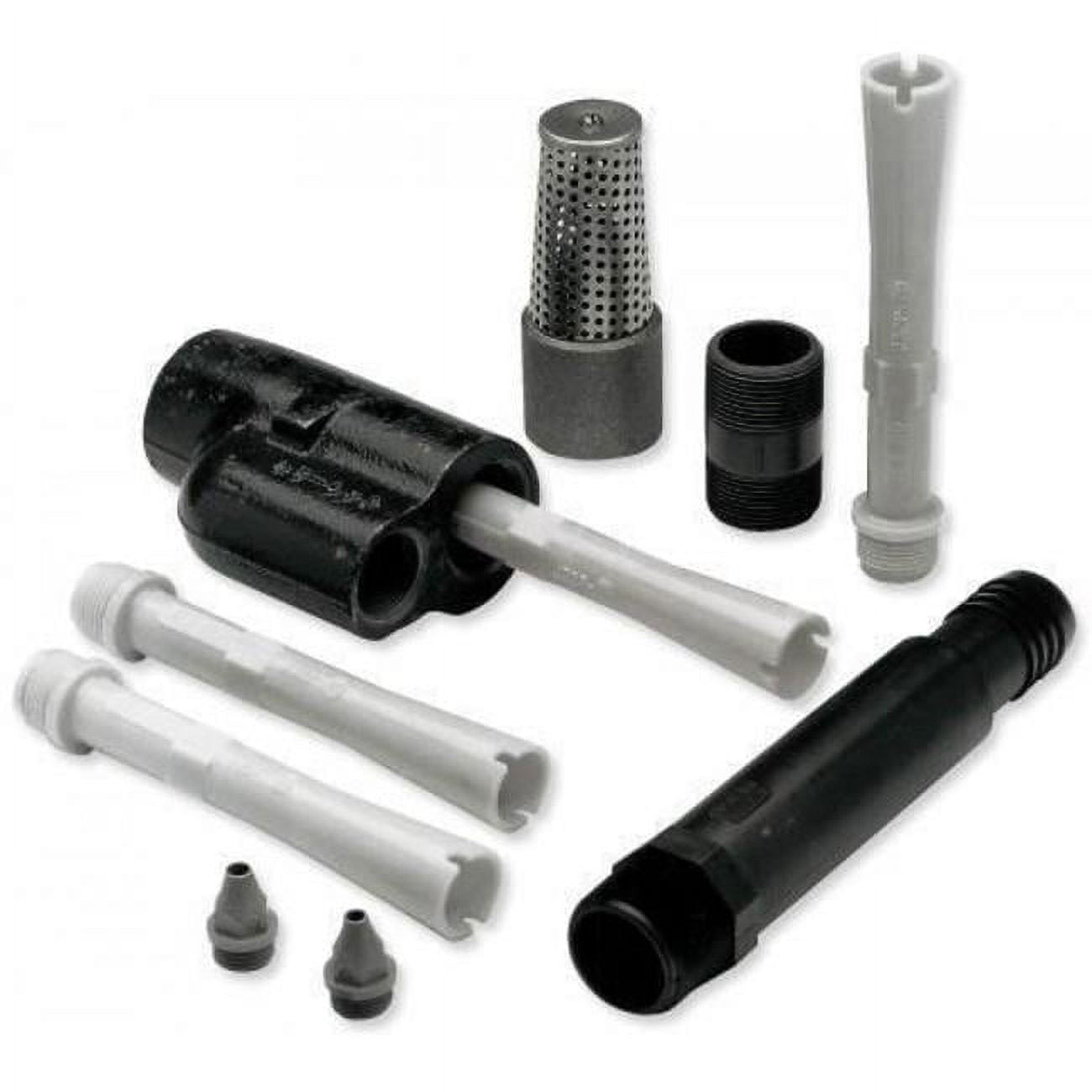 Pentair 4 in. Double-Pipe Deep Well Jet Kit, Cast Iron, Fits Flotec ...