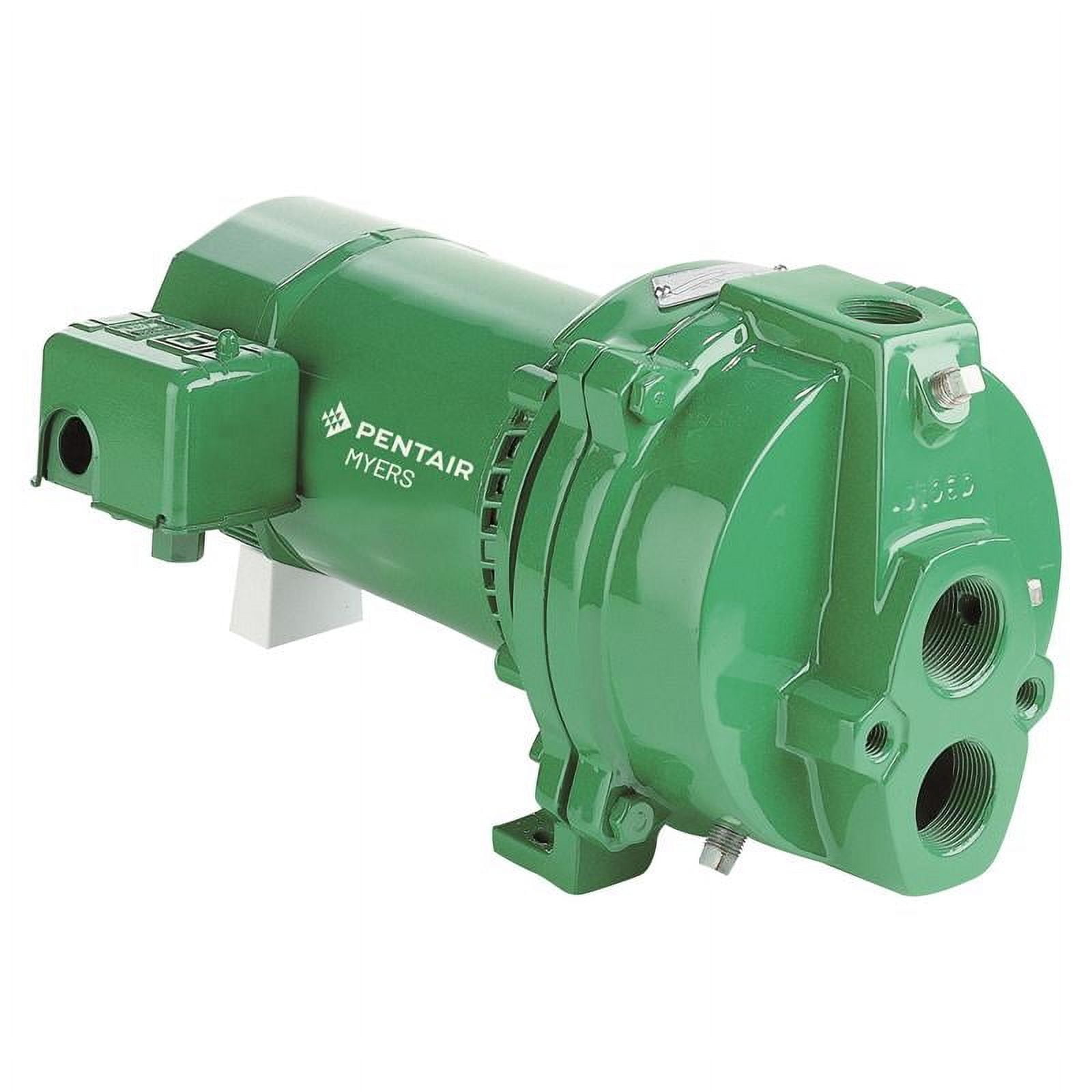 Flotec & Pentair HJ50D 0.5 HP Deep Well Jet Pump with Dual Compartment ...