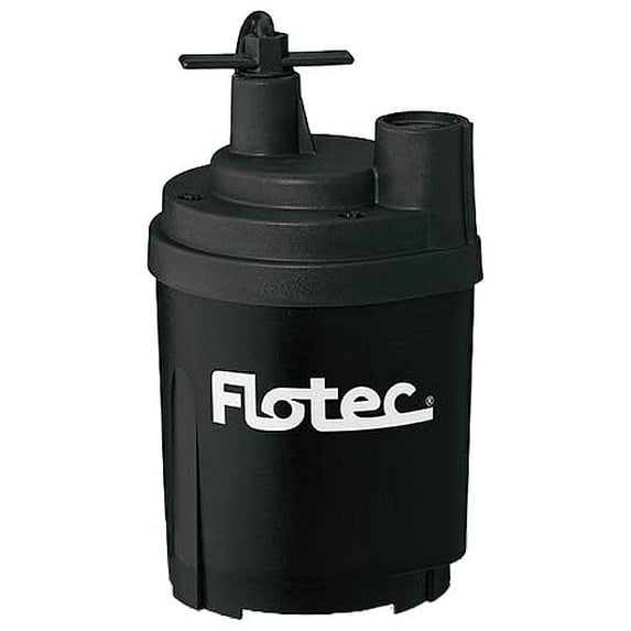 Flotec FP0S1600X-08 Submersible Water Removal Utility Pump 1/4 HP, 1600 ...