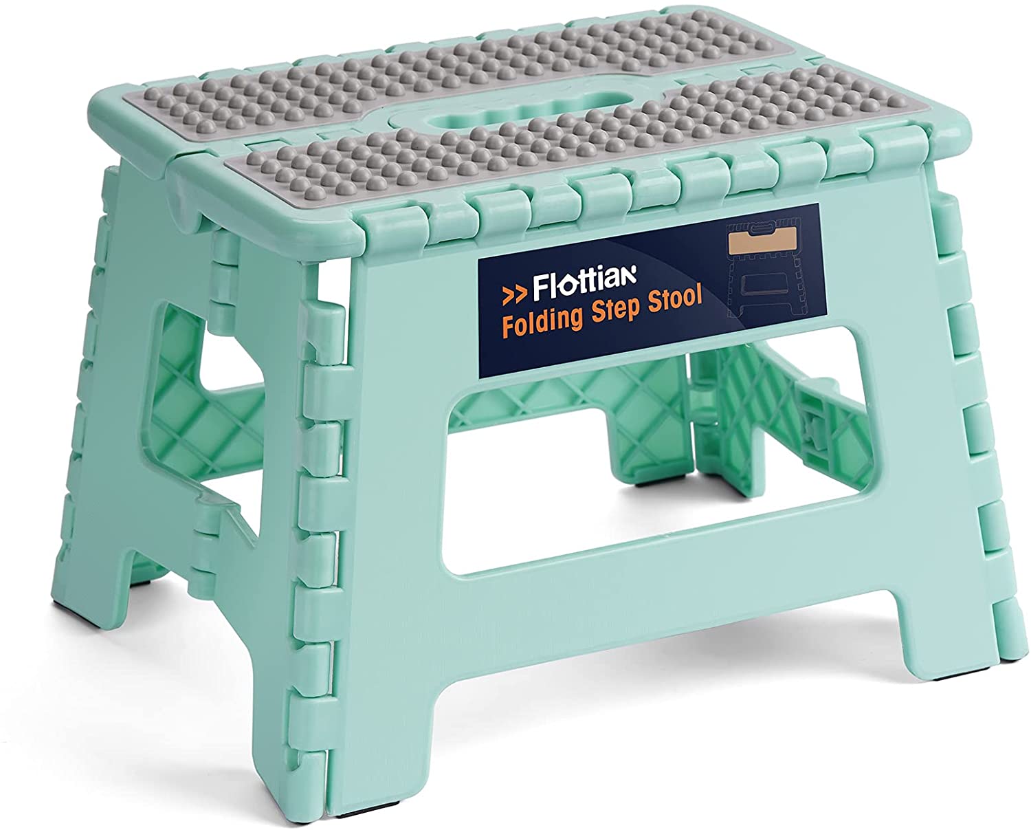 Flottian 9" Folding Step Stool for Adults and Kids Holds Up to 300 lbs ...