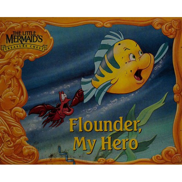 Pre-Owned Flounder, My Hero The Little Mermaids Treasure Chest ...