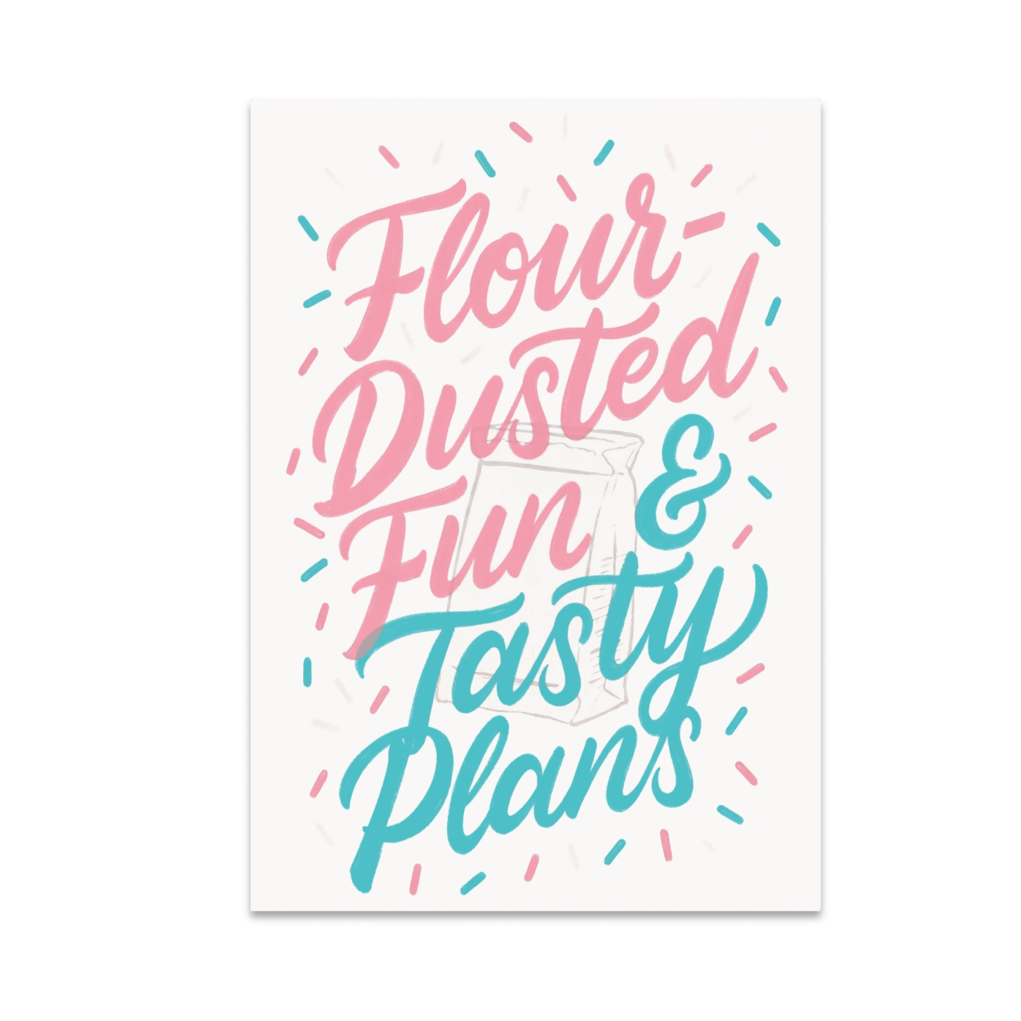 Flour-Dusted Fun & Tasty Plans Poster - Home Bakers - 13x19 Poster ...