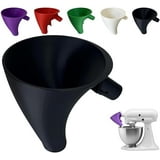 Flour Funnel for Kitchen Aid Mixer,Countess Plastic Powder Funnel Stand ...