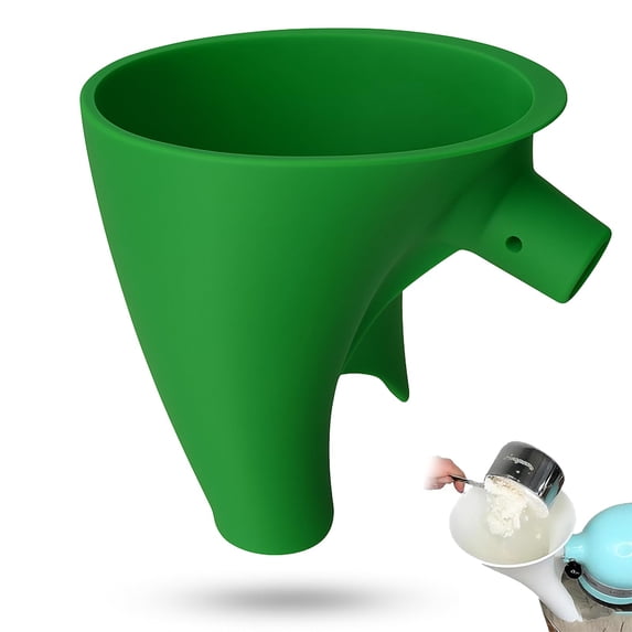 Flour Funnel for Kitchen Aid Mixer,Flour Funnel- Stand Mixer Attachment ...