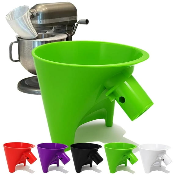 Flour Funnel for Kitchen Aid Mixer for 4.5-5 Quart Tilt-Head Stand Mixe ...