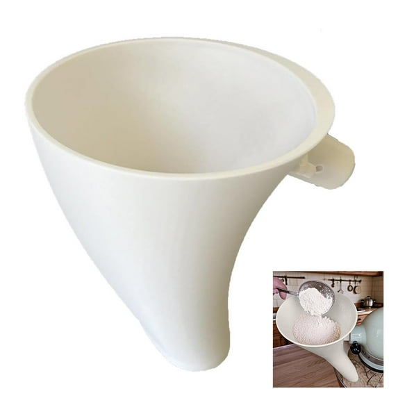 Flour Funnel for KitchenAid Mixer - Stand Mixer Attachment for KSM150 ...