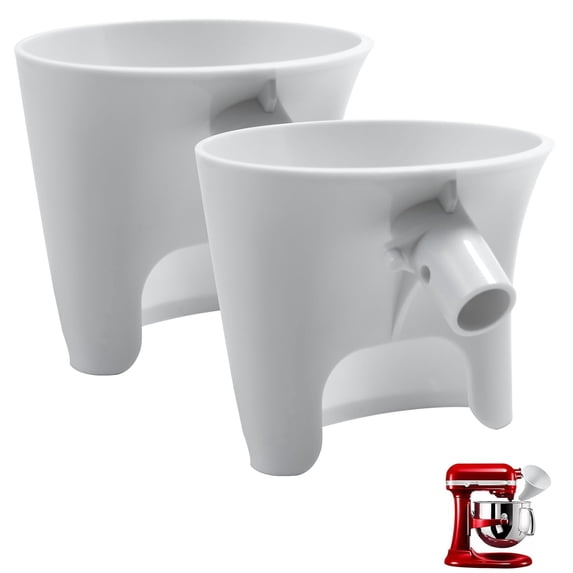 Flour Funnel for Tilt-Head Stand Mixers, Easy-Pour Flour Funnel for 4.5 ...