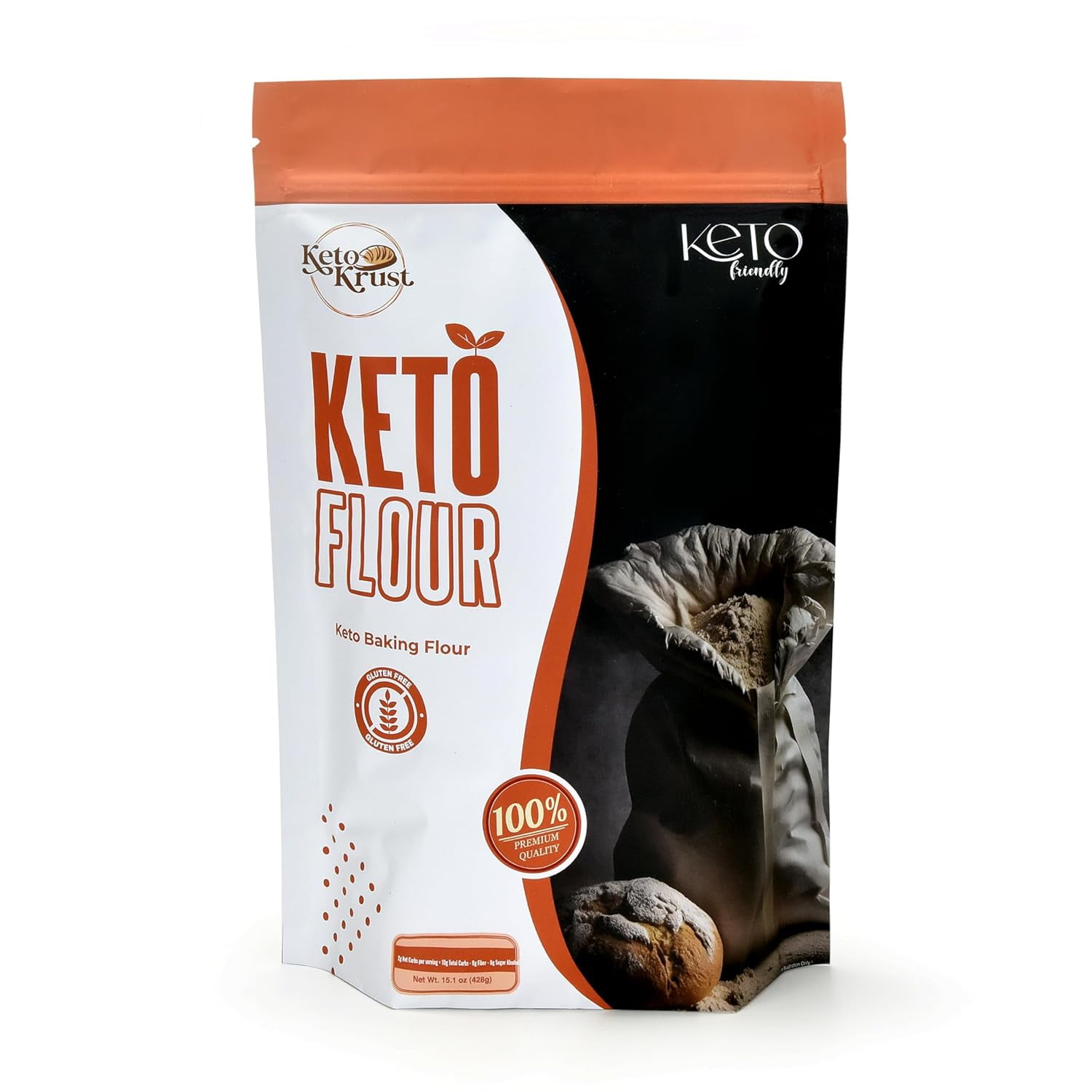 Flour for Low-Carb Baking, 2g Net Carbs, Paleo Friendly, 14g Protein ...