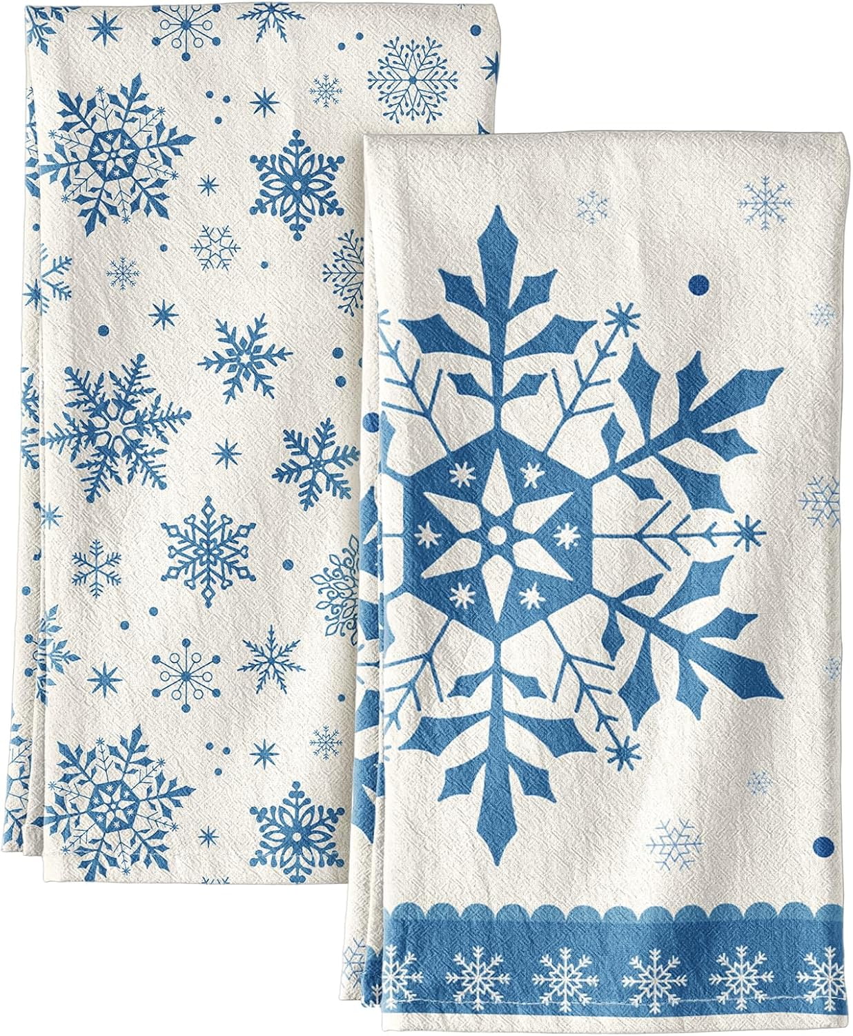 Flour Sack Christmas Kitchen Towels - Christmas Floursack Kitchen ...