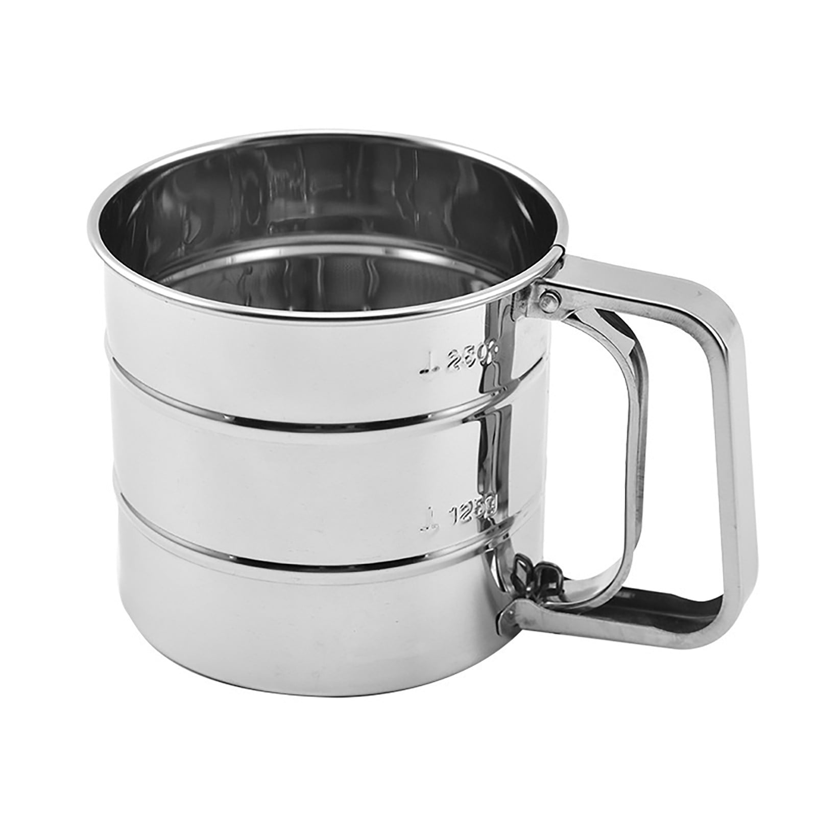 Flour Sieve Baking Sieve Cup Baking Sieve Stainless Steel Handheld ...