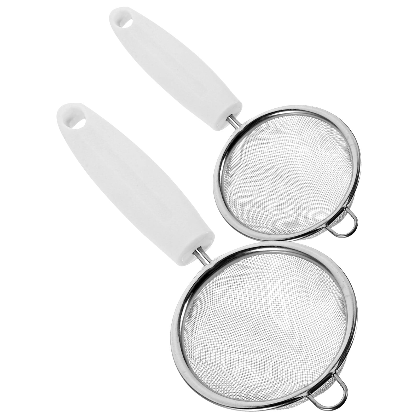 Flour Sifter Colander Sieve Mesh Screen Strainer Kitchen Stainless ...