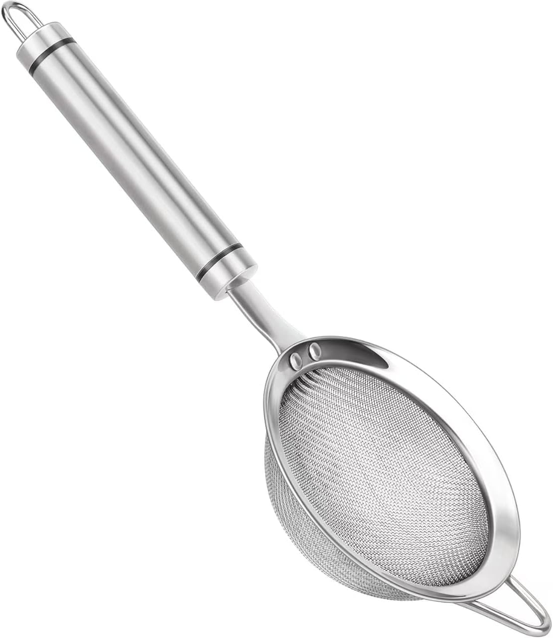 Flour Sifter Stainless Steel Round Sifter for Baking Cake Bread ...