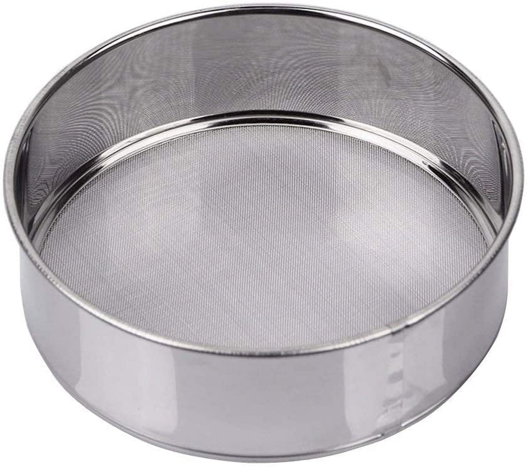 Flour Sifter for Baking - Stainless Steel 40 Mesh Small Tamis 6inch ...