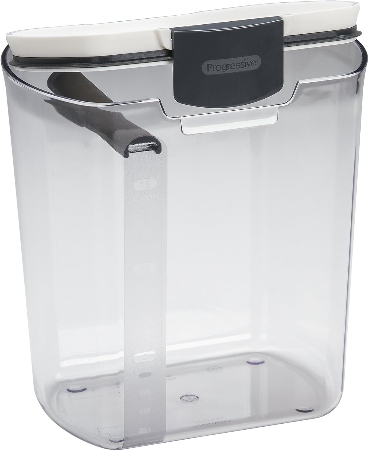Flour Storage Container: 4-Quart, BPA-Free Plastic, Dishwasher Safe ...
