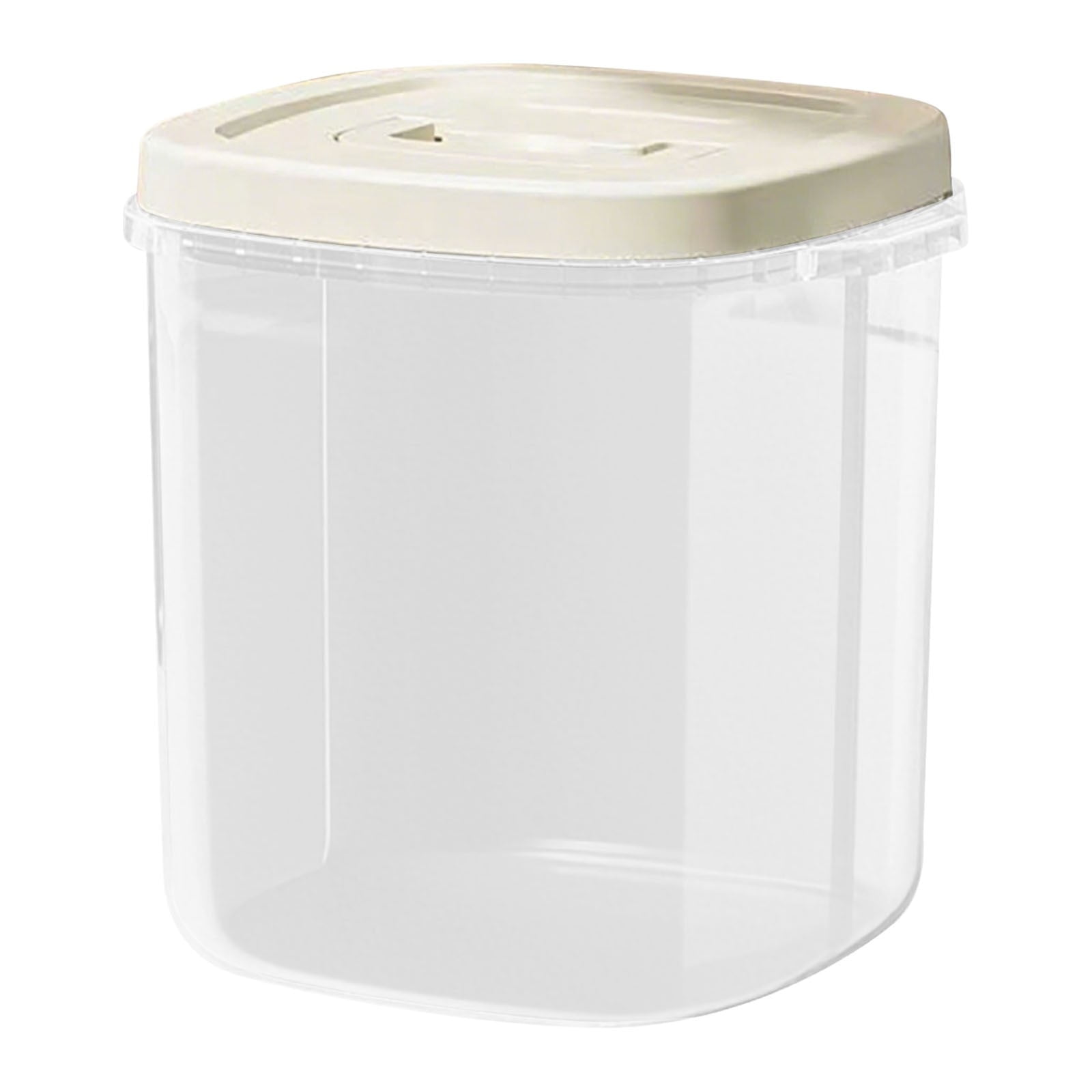 Flour Storage Container Rice Container with Lid and Measuring for ...