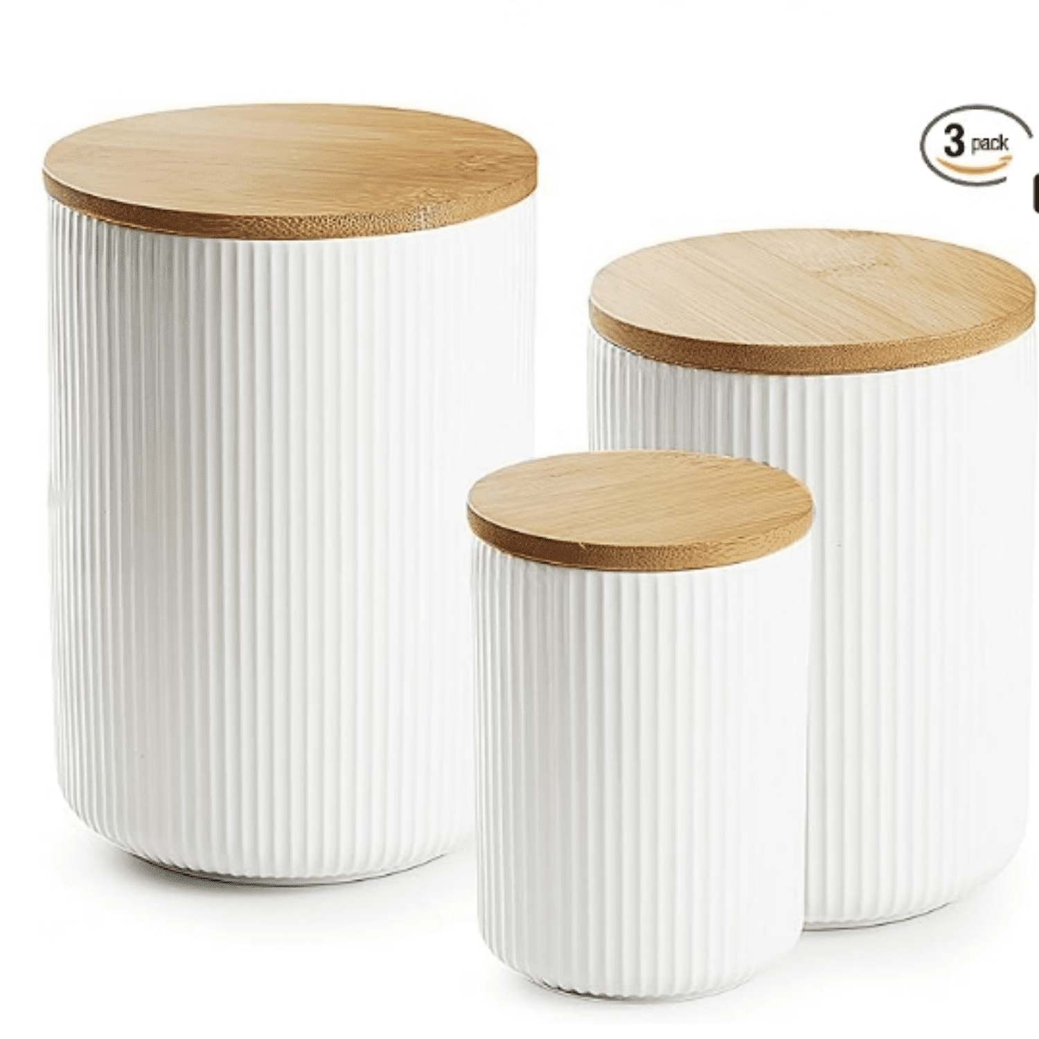 Flour Sugar Storage Containers, Ceramic Canisters Sets for the Kitchen ...